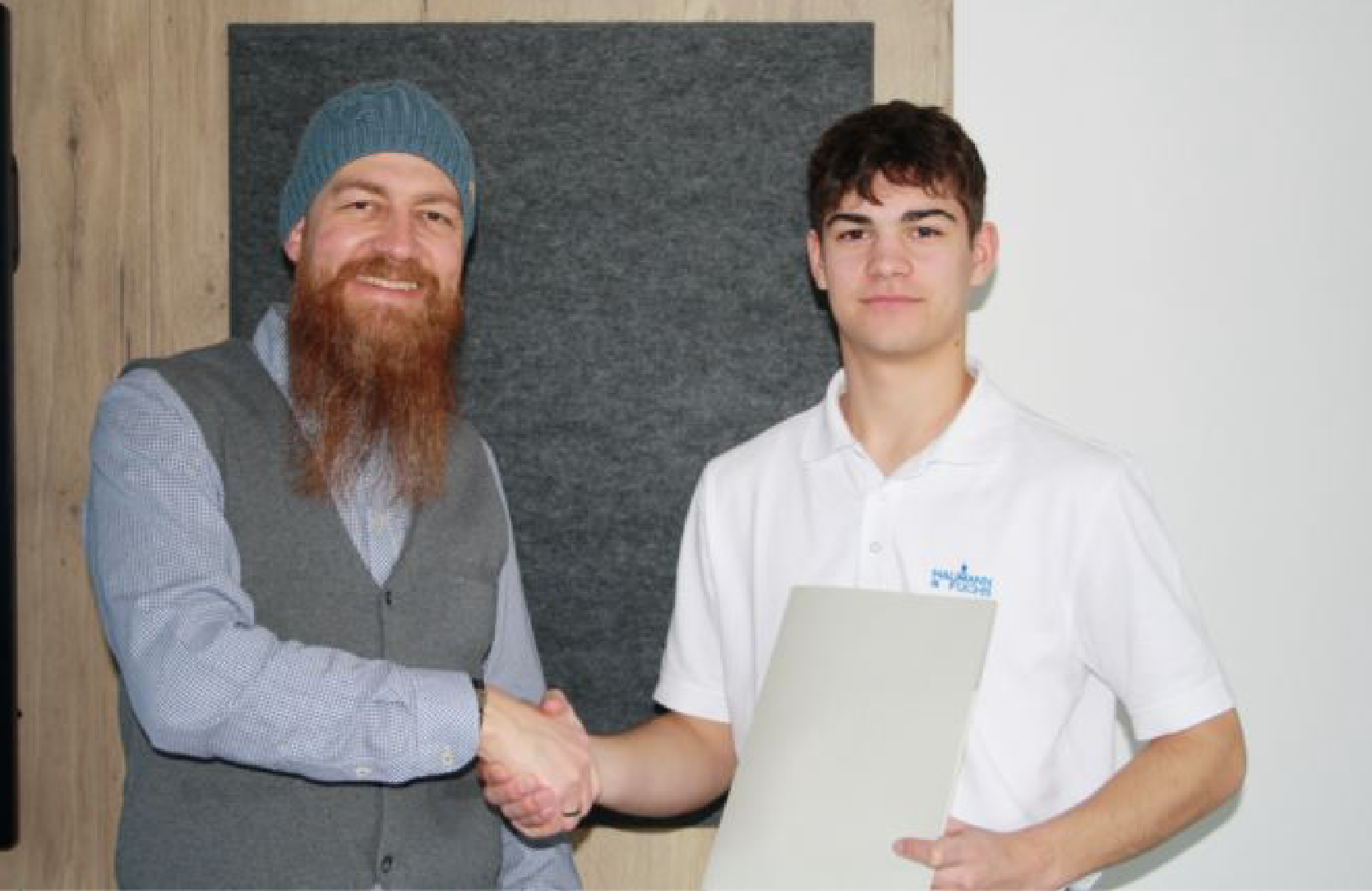 Wir gratulieren zur Abschlussprüfung - Haumann und Fuchs Ingenieure AG